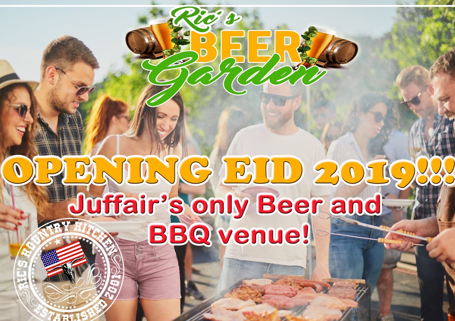 Ric’s Beer Garden Grand Opening - Visit Bahrain